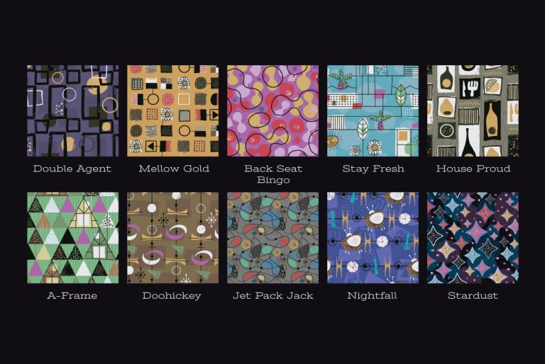 1950s Inspired fashion prints to use in your own design projects.