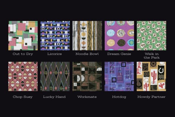 1950s Inspired fashion prints to use in your own design projects.