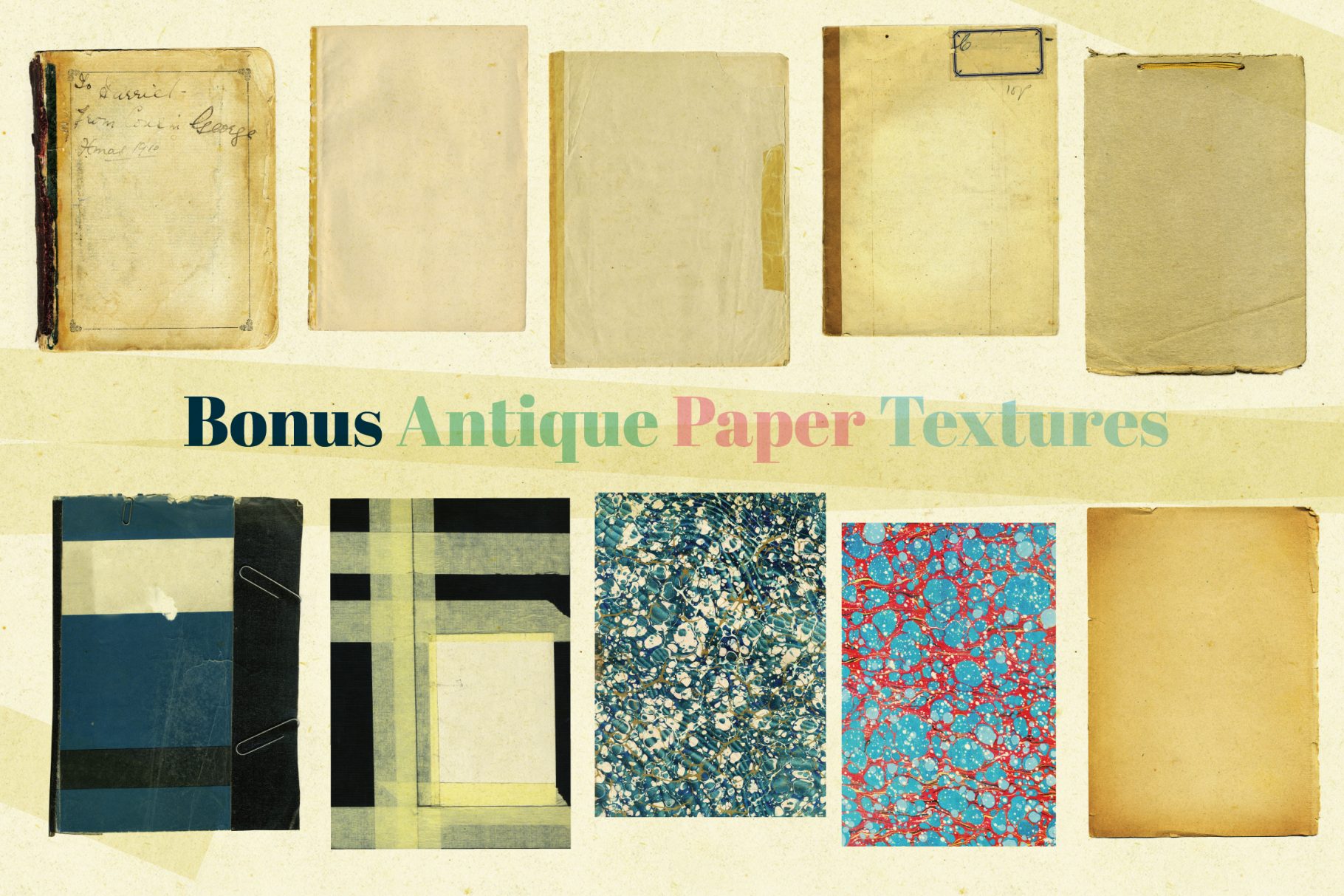 High Resolution Paper Texture and Patterns for Adobe Photoshop
