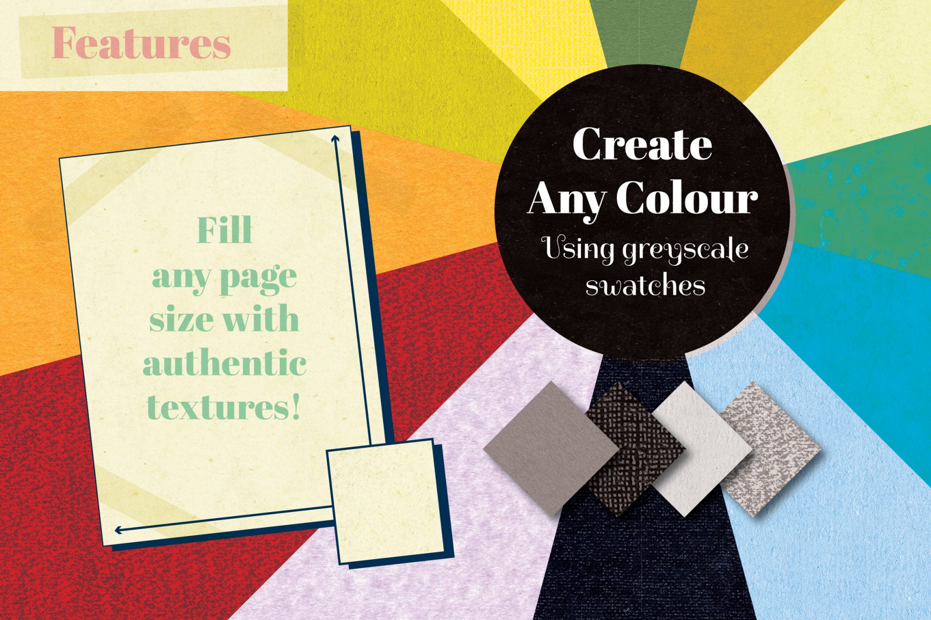 High Resolution Paper Texture and Patterns for Adobe Photoshop