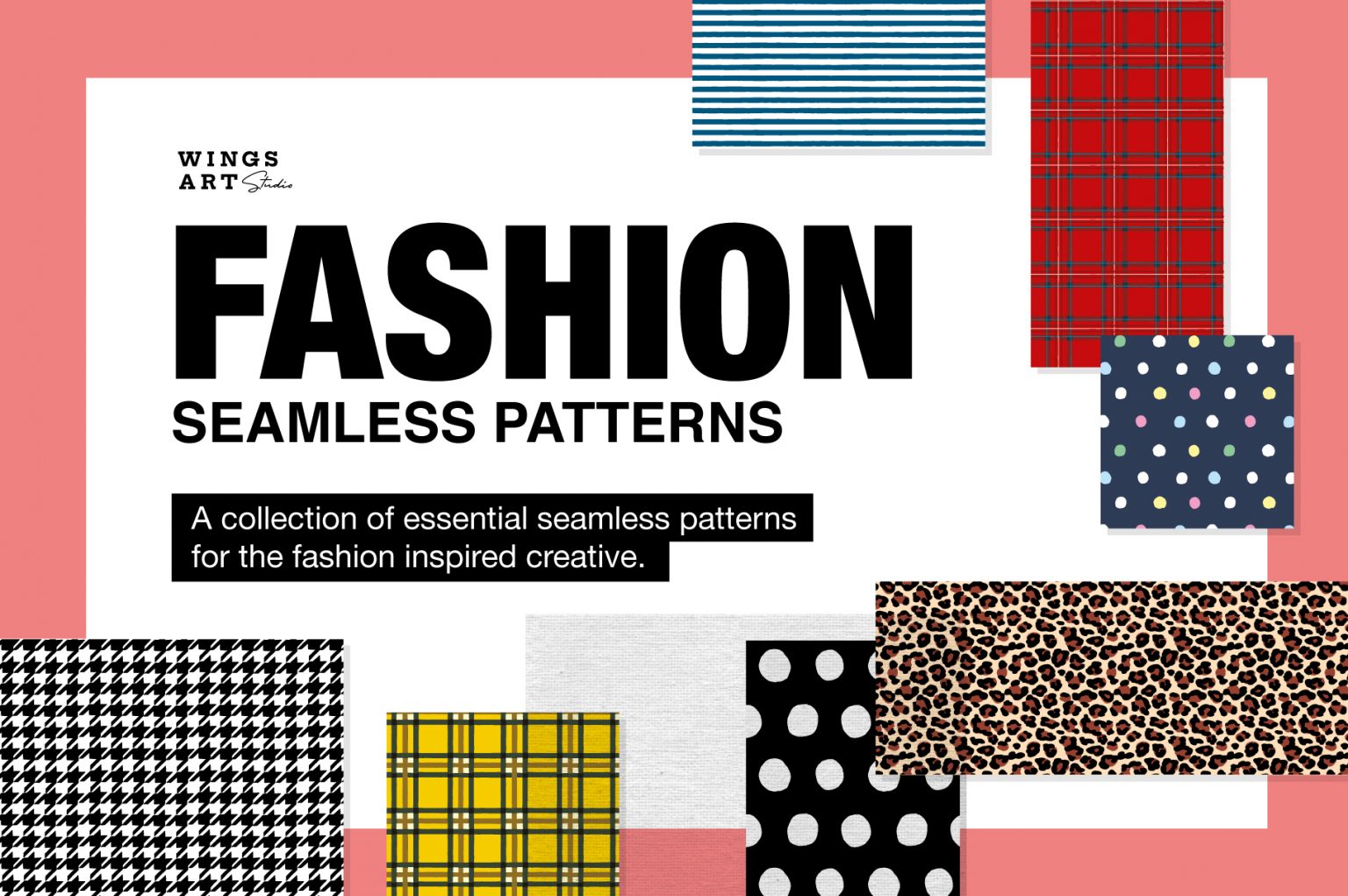 Essentail Fashion Patterns and Prints for you own Creative Projects