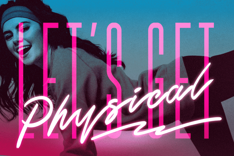 Last Dance - A Retro 80s Script Font by Wingsart Studio