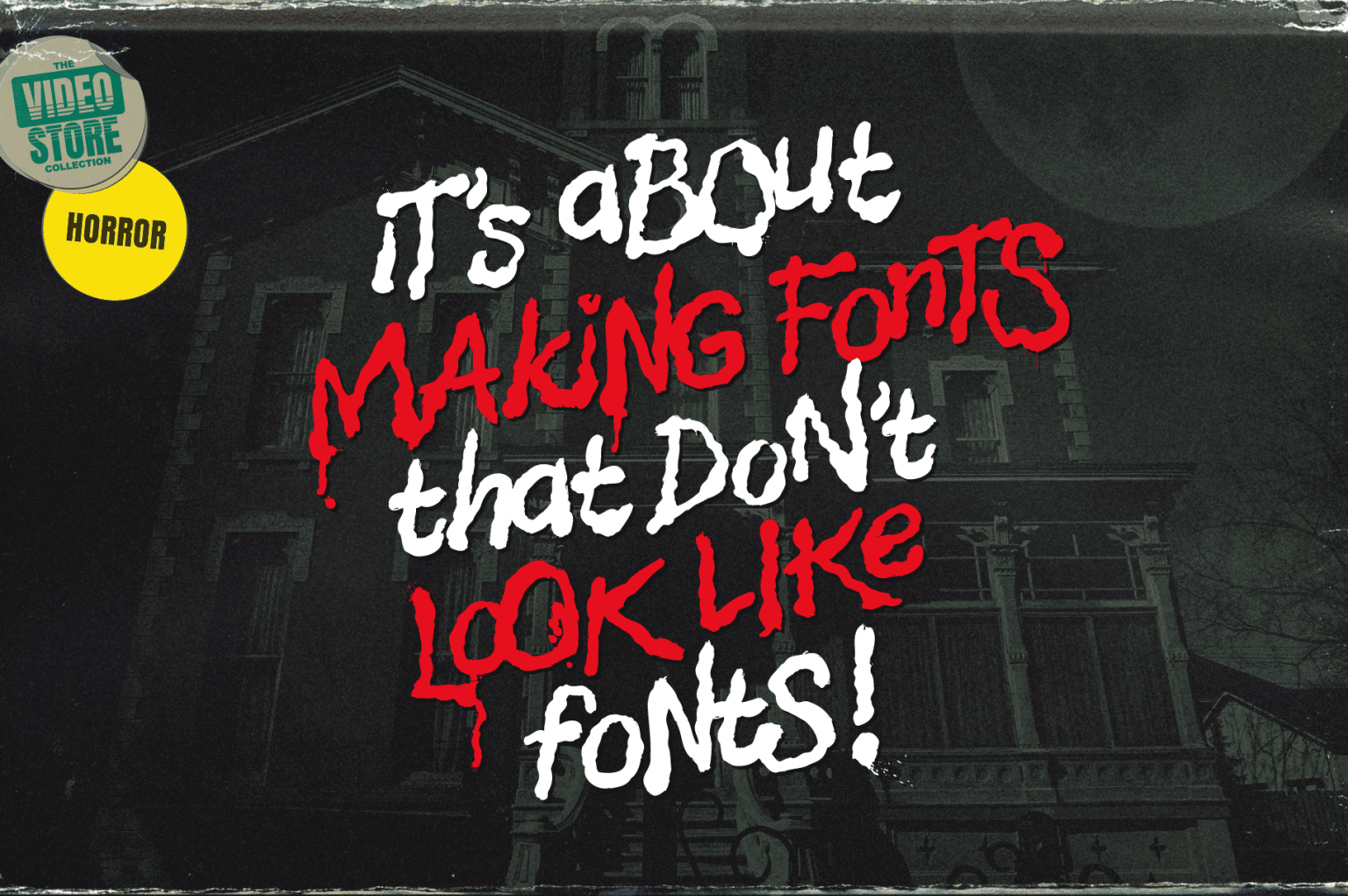 Nightmare Street - The Halloween Horror Font by Wingsart Studio