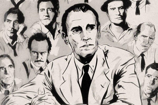 12 Angry Men - Illustrated Poster and Comic Book Concept Art