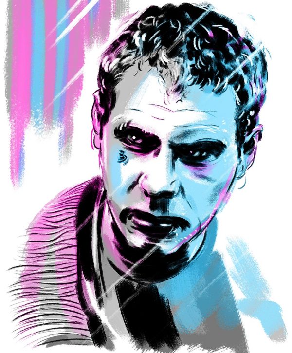 Deckard and Rachael - Blade Runner Sketches by Christopher King