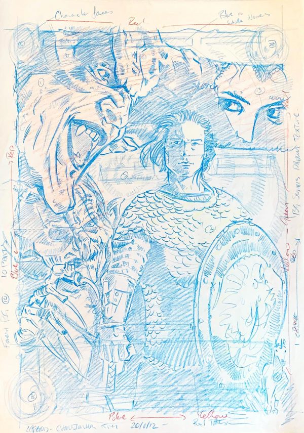 Ridley Scott's Legend - Illustrated Movie Poster by Christopher King