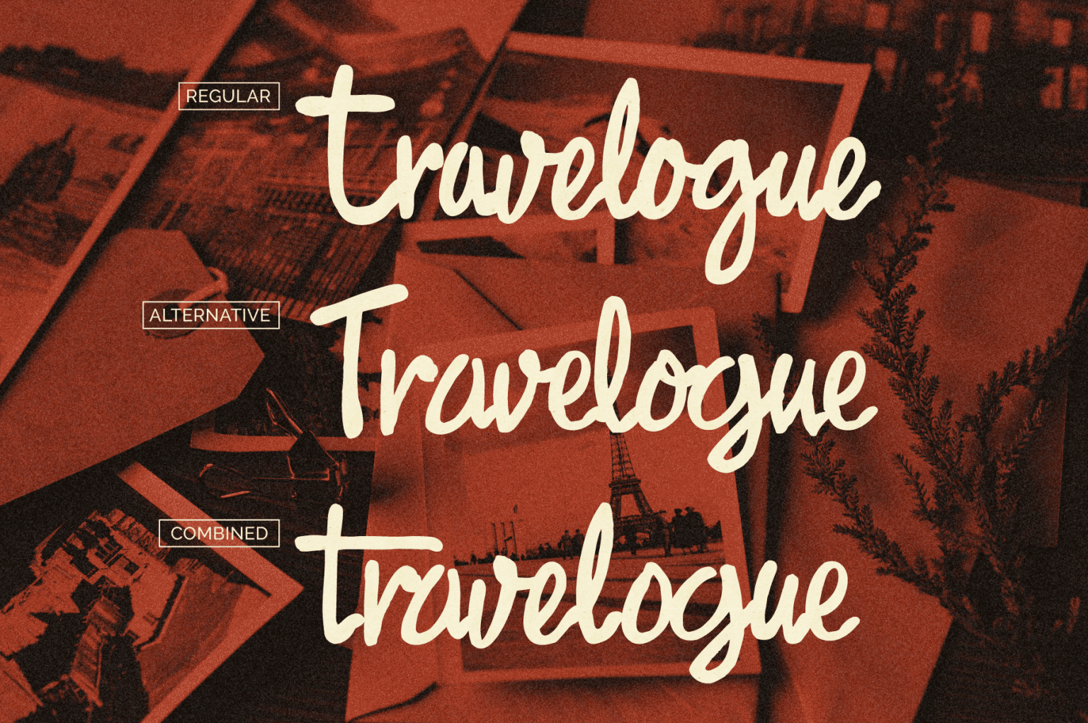 Fast Rewind: A Vintage Hand-written Script Font