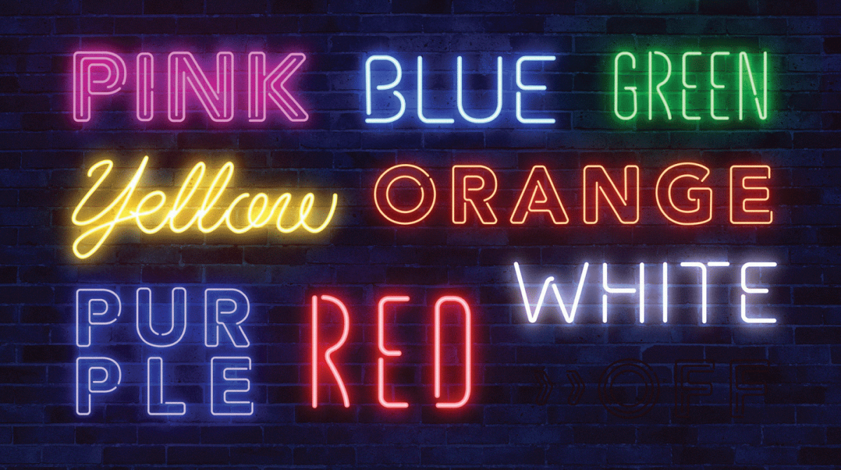 Create Realistic Neon Lettering in Photoshop, Illustrator and After Effects