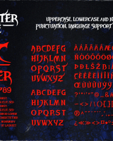 Midwinter Fire: A Gothic Fantasy Font by Wingsart Studio