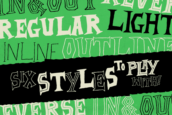 Surfnik - A Vintage Surf & Beatnik Inspired Font by Wingsart Studio
