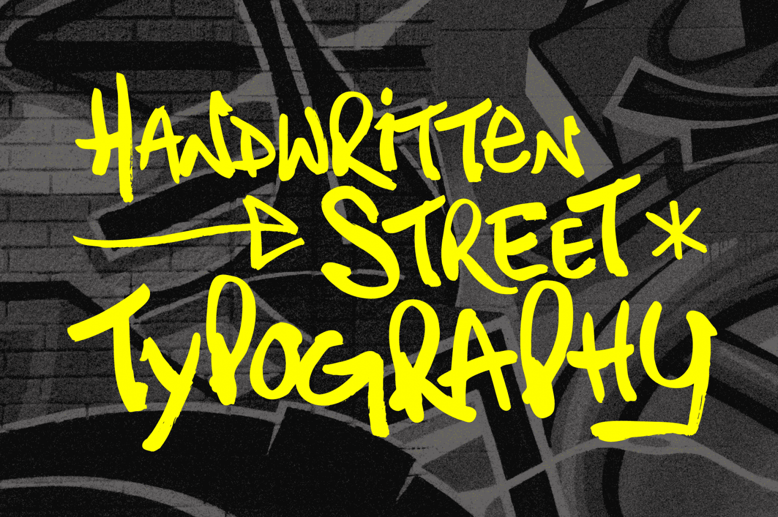 Permanent Park - 1990s Graffiti Inspired Marker Pen Font