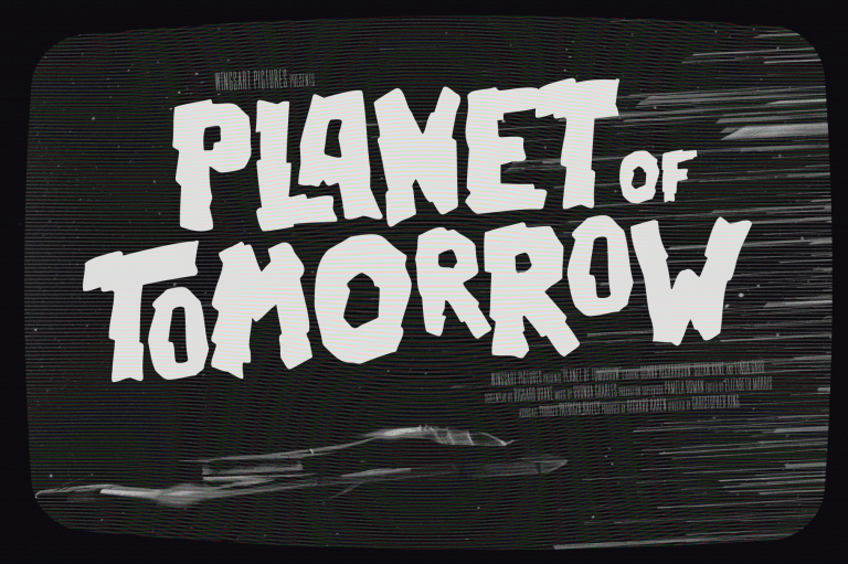 Space Rocks! A Retro Sci-Fi Font Inspired by 1950s TV Titles.