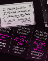 Sleeve Notes: A Hand-Written Script Font from the Analogue Age.