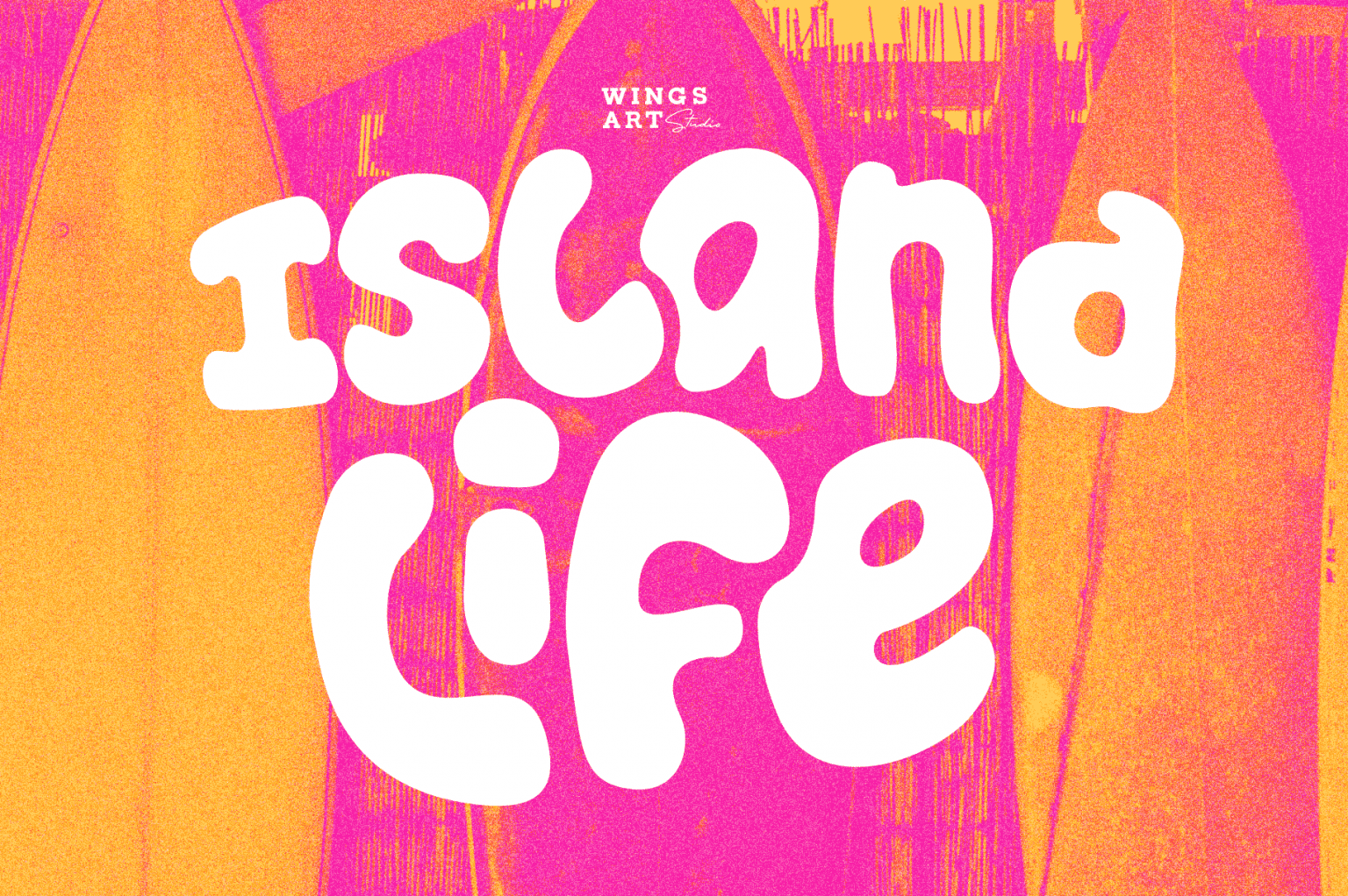 Island Life - A Surf Font for Endless Summers by Wingsart Studio