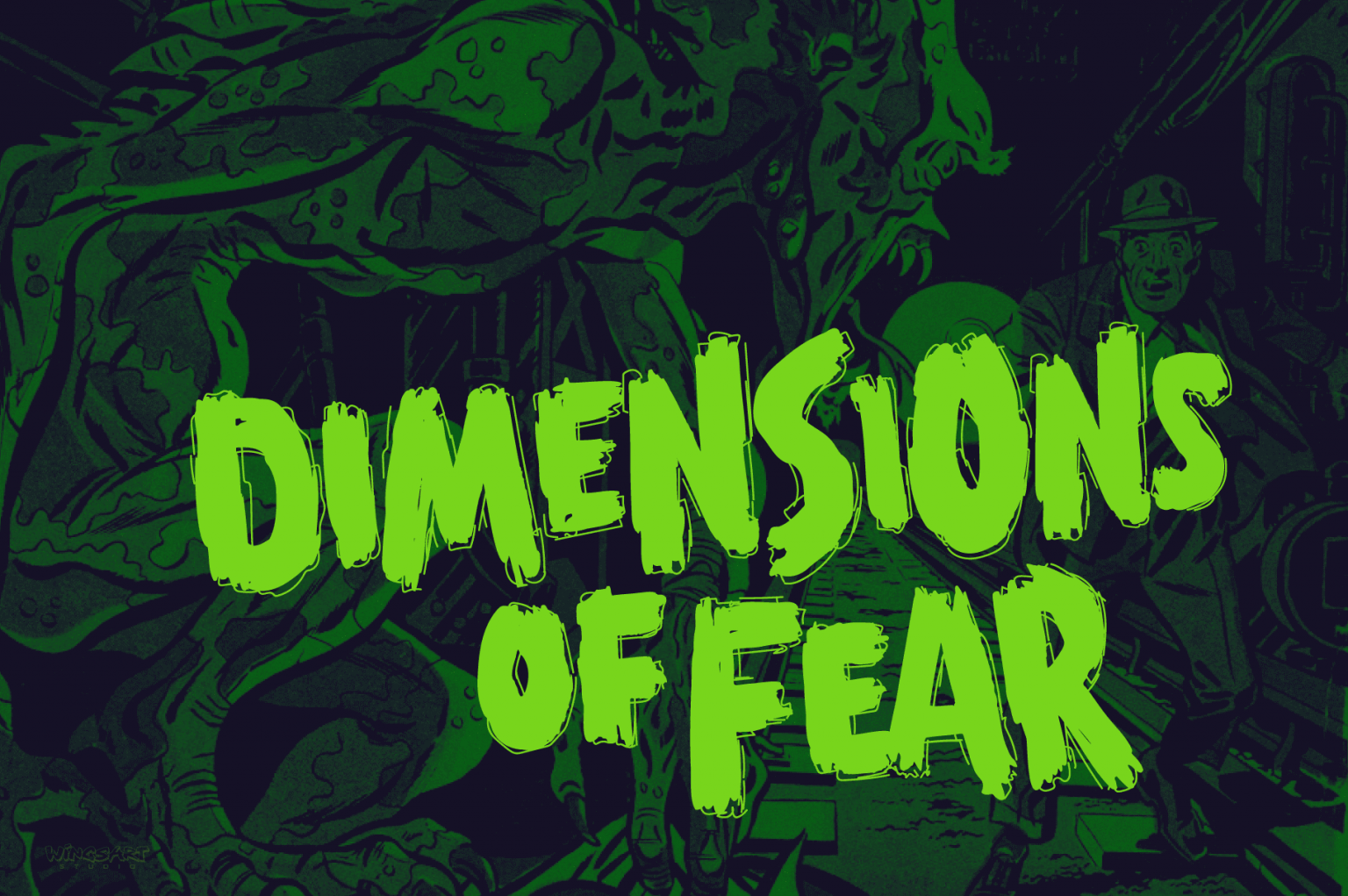 End Crawl - A Halloween Brush Font By Wingsart Studio