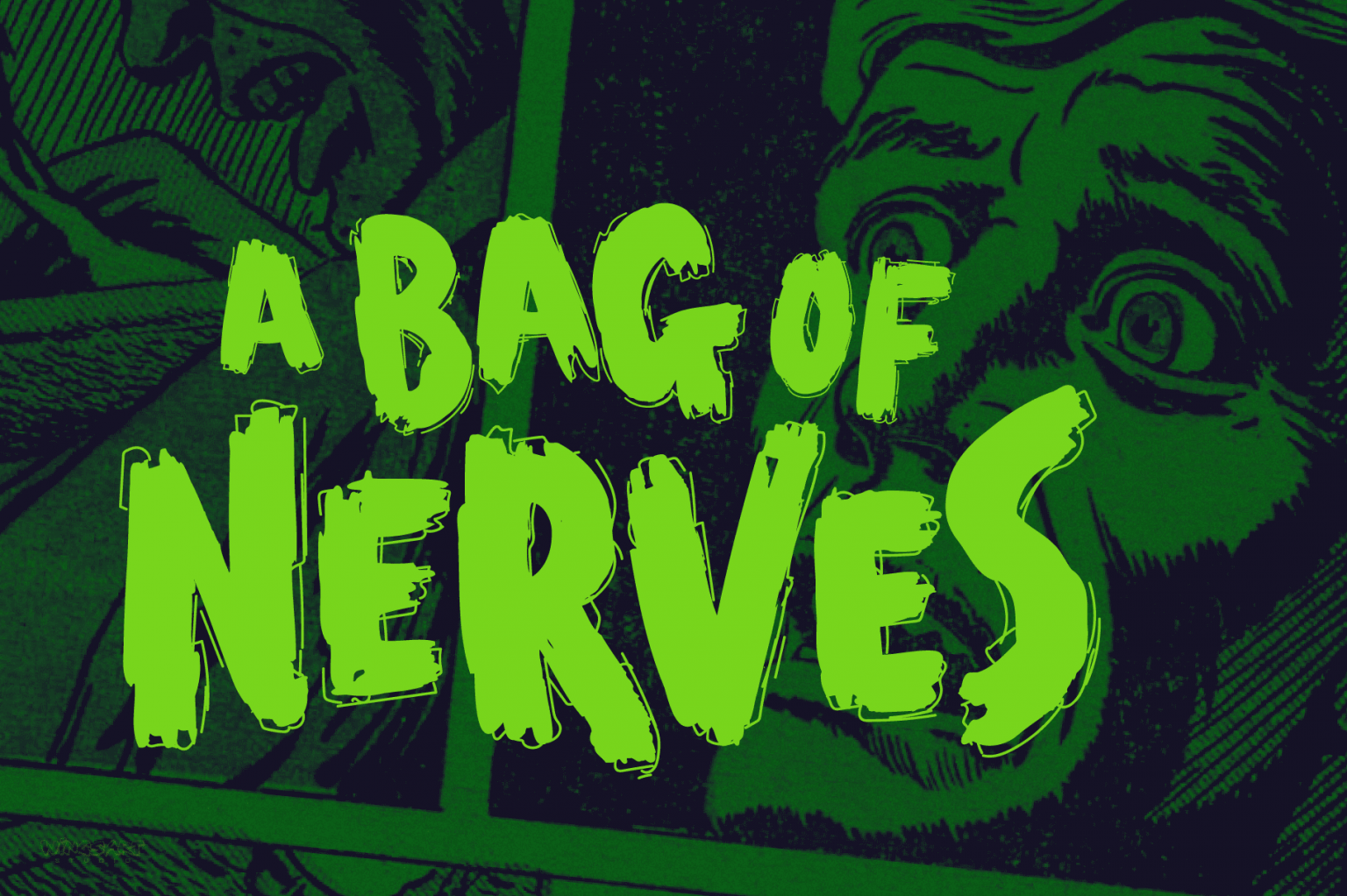 End Crawl - A Halloween Brush Font By Wingsart Studio