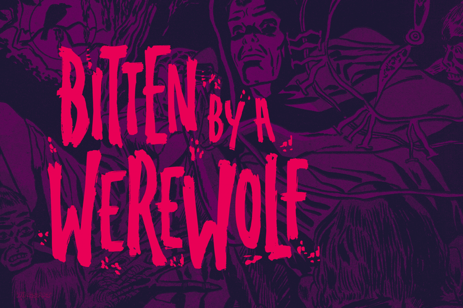 Splatterpunks - A Halloween Brush Font by Wingsart Studio