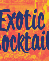 Tropical Carnival: A Sunny Brush Script Font by Wingsart Studio