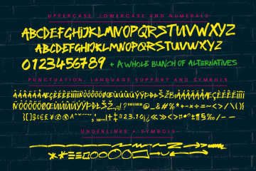 Thrash Punks: A Spontaneous Marker Font for Type Anarchists