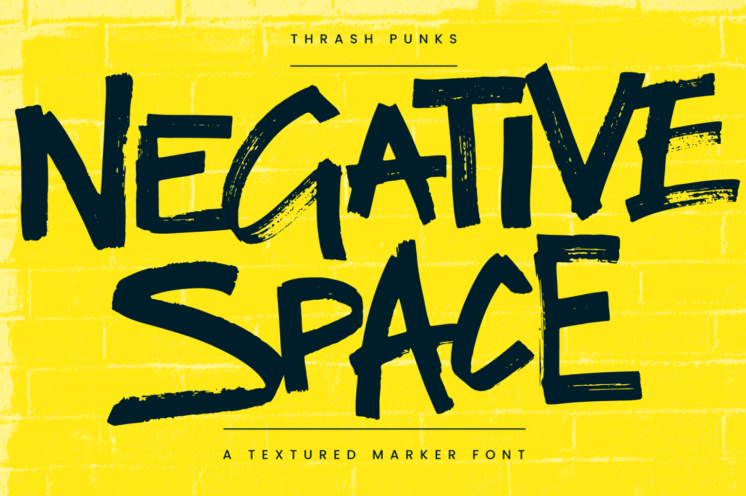 Thrash Punks: A Spontaneous Marker Font for Type Anarchists