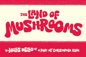 Hells Bells - A 1970s Bell Bottom Font by Wingsart Studio