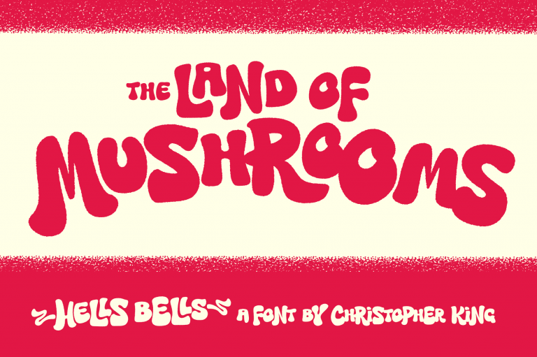 Hells Bells - A 1970s Bell Bottom Font by Wingsart Studio