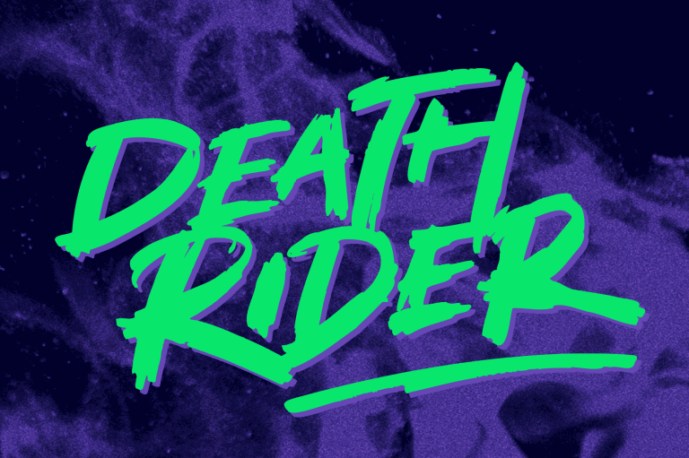 More Brains! Retro 80s VHS Horror Font by Wingsart Studio