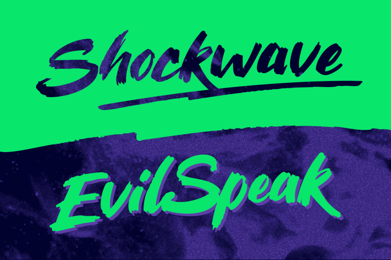 More Brains! Retro 80s VHS Horror Font by Wingsart Studio