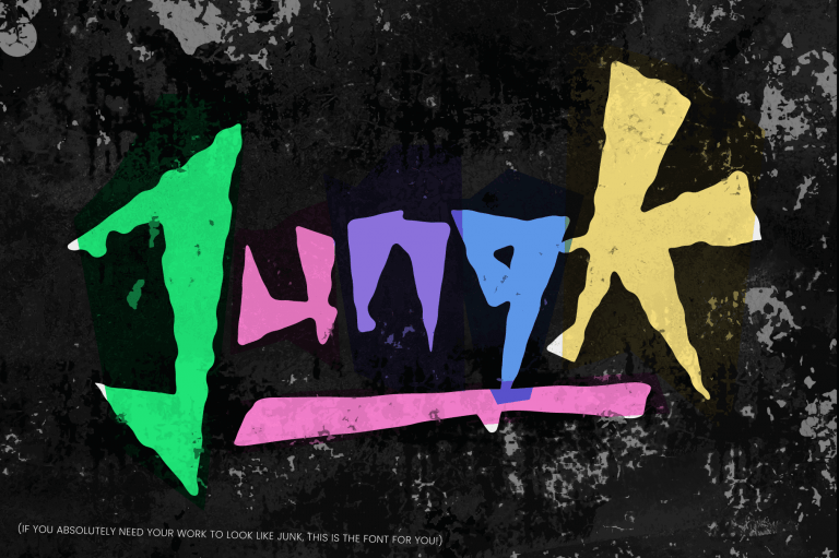 Shock Value - An Expressionist Display Font by Wingsart Studio