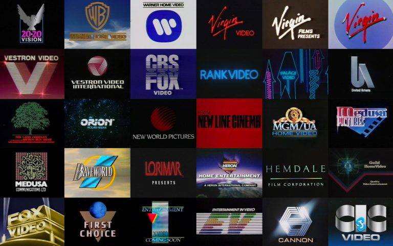 Home Video Logos of Yore - VHS Logos from the 1980s and 90s